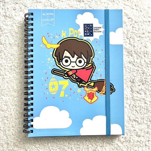 Yoobi | Office | 3 Harry Potter Sticker Sheet College Rules Lined ...